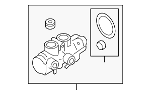 34336881616 - 2017-2023 BMW Master Cylinder (34-33-6-881-616) | BMW of ...
