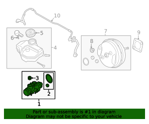 34336881616 - 2017-2023 BMW Master Cylinder (34-33-6-881-616) | BMW of ...