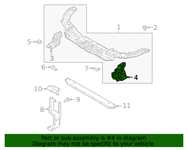 LR125670 - Side Bracket - 2020 Land Rover Range Rover Evoque | Land ...