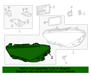 118-826-04-00-64 - Sealing Frame Mercedes-Benz USA Parts