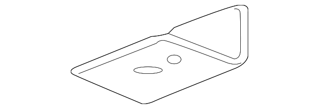 2018-2024 GM Trailer Hitch Platform Reinforcement Plate 84480374 GM ...