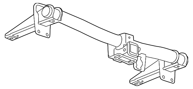 2018-2024 GM Trailer Hitch Platform 84480375 | AutoNationParts.com