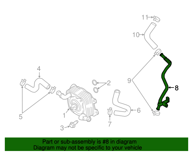 2016-2024 Nissan Inlet Pipe 14053-1LA1A | OEM Parts Online