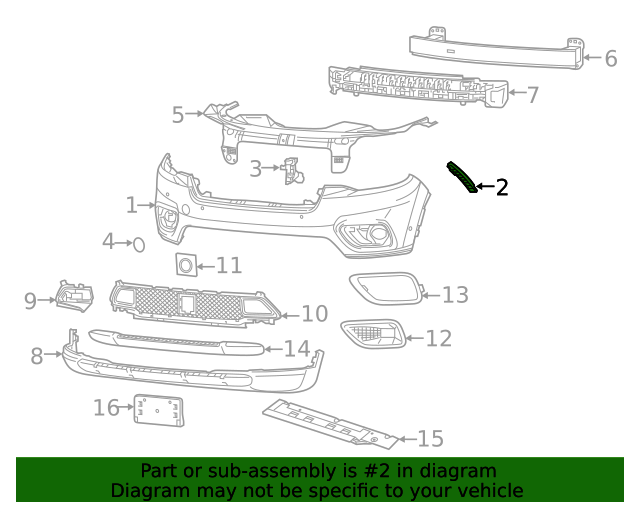 2019-2020 Jeep Cherokee Support Bracket - Driver's Side (LH) 68287857AB ...