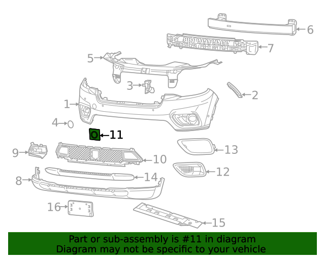 2019-2020 Jeep Cherokee Bezel 68287432AA | TascaParts.com
