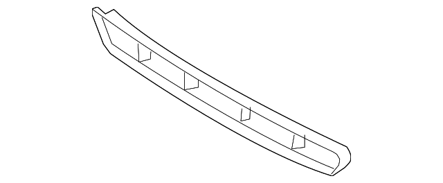 2014-2015 Kia Sorento OEM NEW 14-15 Kia Wagon Moulding-Front Bumper A ...