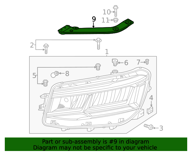 2022-2023 Volkswagen Taos Support 2GJ-805-931-A | Volkswagen Parts Catalog