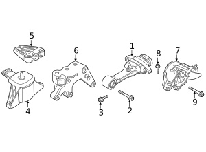 21950-R0100 - Torque Arm 2022-2024 Kia Carnival | Kia.Parts Store