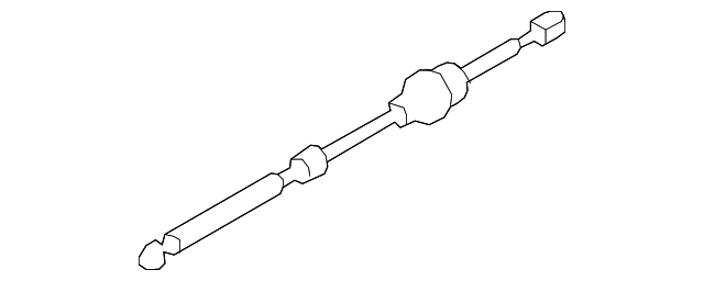 2009-2010 Audi Q7 Automatic Transmission Shifter Cable 4L0-713-265-C ...