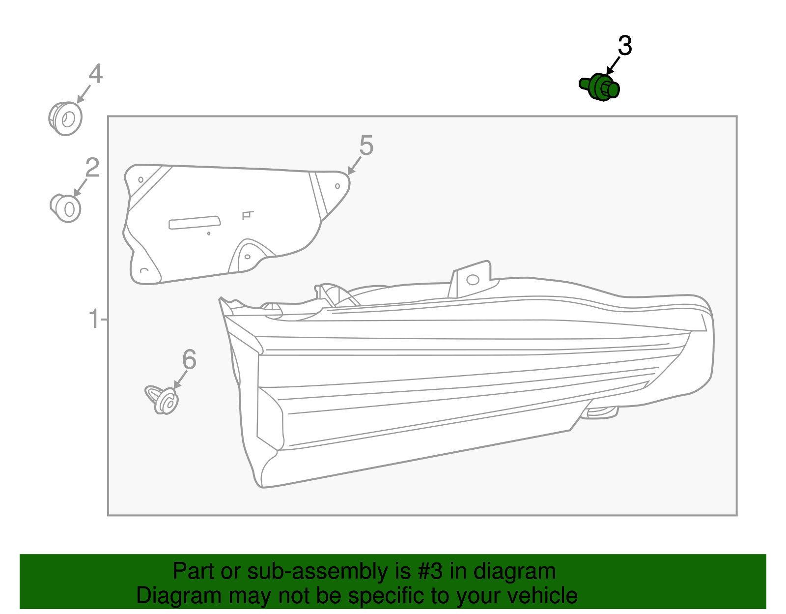 2015-2025 Lexus Tail Lamp Assembly Guide 81496-78010 | OEM Parts Online