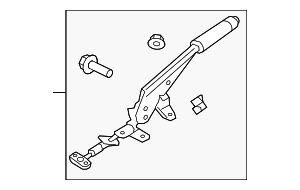 (Replaces 96862860) Parking Brake Lever 42638895 | GMPartsDirect.com
