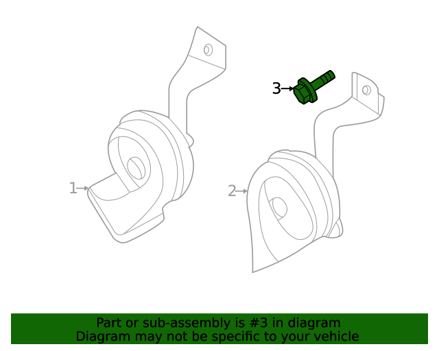 11281-06206B - Latch Bolt 2019-2024 Kia | Kia.Parts Store