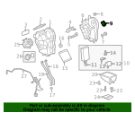 2017-2024 GM Heating and Air Conditioning Panel Mode Door Actuator ...