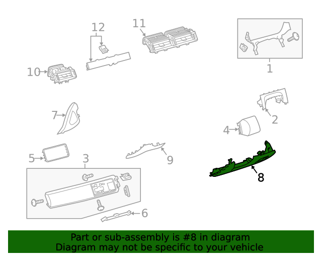 LR106926 - Lower Cover 2018-2023 Land Rover Range Rover Velar | Land ...