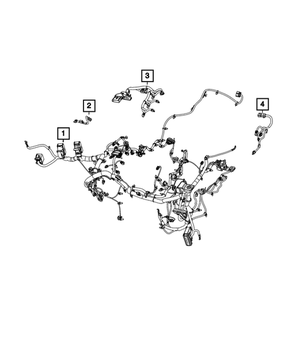 2022 Ram 1500 Classic Engine Wiring 68568325AB | Mopar eStore