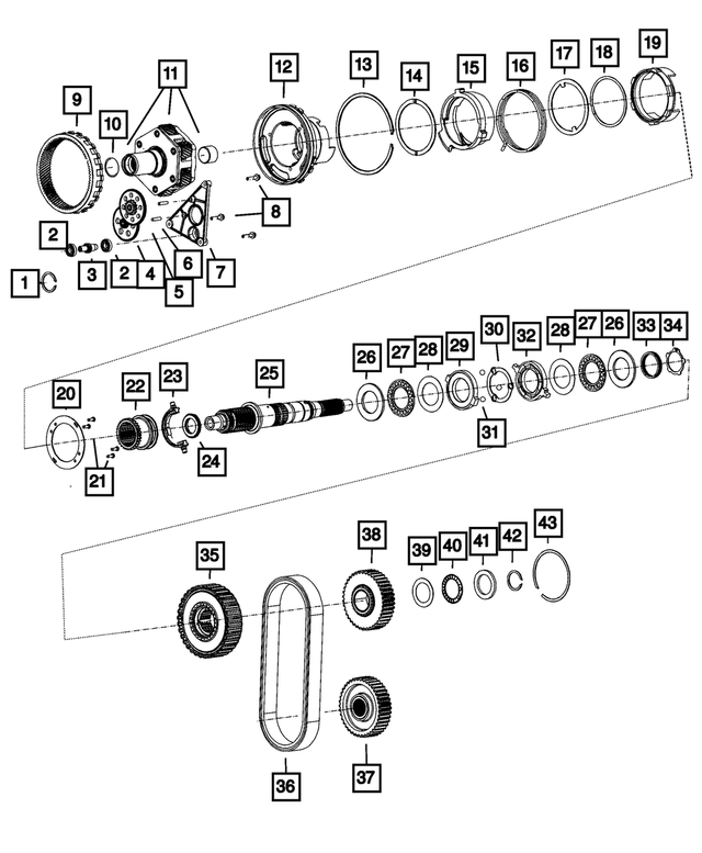 2025 Ram 1500 Input Gear 68679348AA | Canada Mopar® Estores