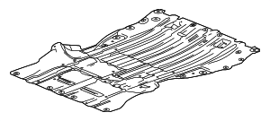 2022-2023 Chevrolet Bolt EUV Front Compartment Air Deflector 42759703 ...
