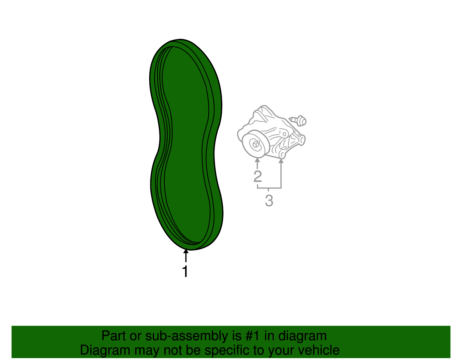 2002-2017 GM V-Ribbed Serpentine Belt 12634319 GM | GMPartsDirect.com