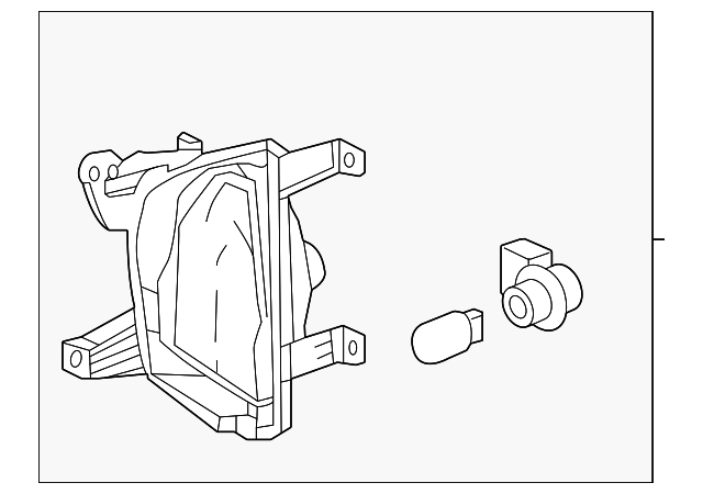 2018-2021 Chevrolet Equinox Signal Lamp Assembly - Passenger Side (RH ...