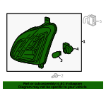 2018-2020 Chevrolet Equinox Signal Lamp Assembly - Passenger Side (RH ...