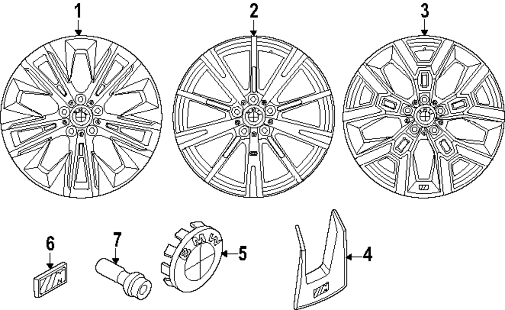 2024-2025 BMW | Wheel, Alloy | 36-11-5-A32-4E8 | BMW OEM Parts Store