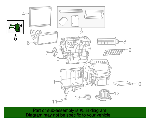 2012-2021 Mopar Expansion Valve 68153947AA | TascaParts.com