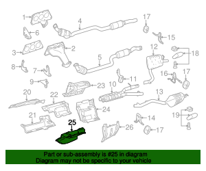 2010-2016 Mercedes-Benz Floor Pan Heat Shield 212-682-08-71 ...