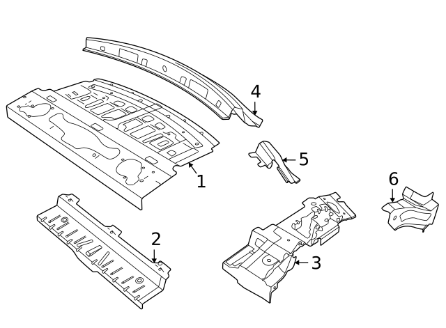 2020-2023 Porsche Taycan Lower Cross-Member 9J1-813-150-Y-GRV | Sunset ...