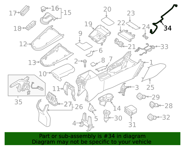 2019-2020 Kia Forte Wire Harness 96126-M6000 | TascaParts.com