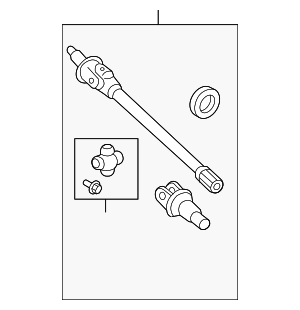 2018-2023 Jeep Axle Shaft 68476428AA | TascaParts.com