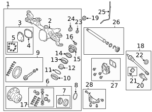 68476678AA - U/Joint 2013-2024 Jeep | Mopar Factory Parts Warehouse