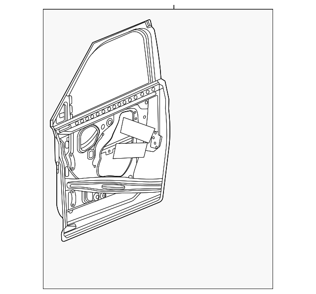 2021-2024 Chevrolet Trailblazer Front Driver Side Door 42792707 GM ...