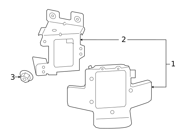 2019 Genesis G70 Blind Spot Radar 95811-G9000 | QuirkParts