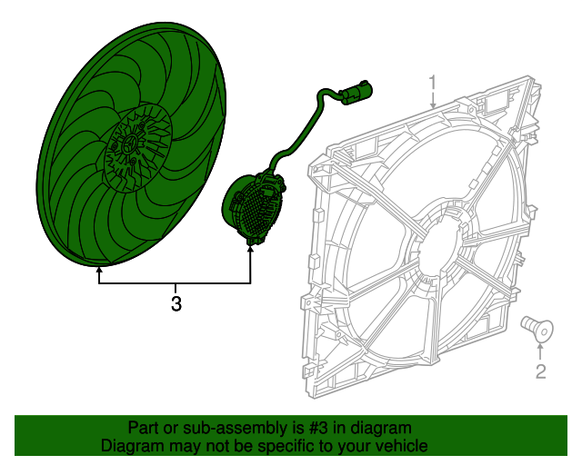 2021-2022 GM Fan Blade 84530771 GM | GMPartsDirect.com