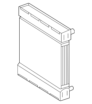 Radiator - Part #099-500-48-03 | Mercedes Parts Center