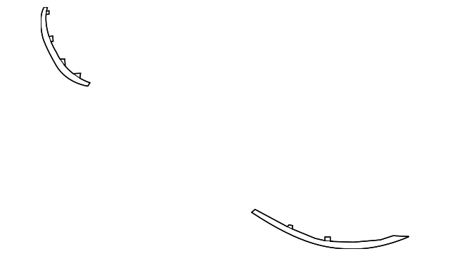 2015-2018 Nissan Murano Lower Molding 62074-5AA2A | Bill Kay Nissan Parts