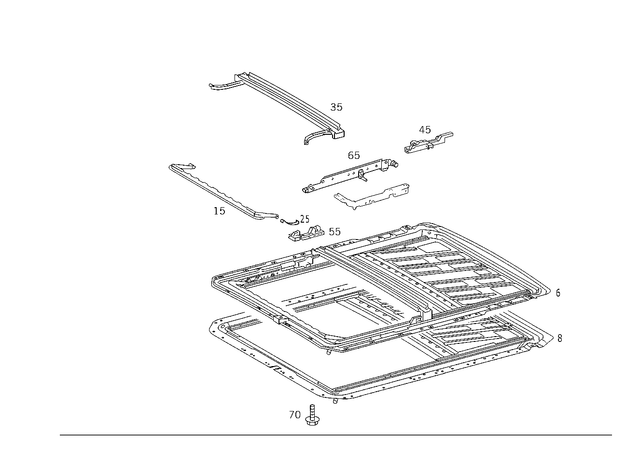 215-780-09-29 - Frame 1998-2006 Mercedes-Benz | Mercedes-Benz USA Parts