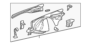 208-620-21-61 - Apron Assembly 1998-2003 Mercedes-Benz | Mercedes-Benz ...
