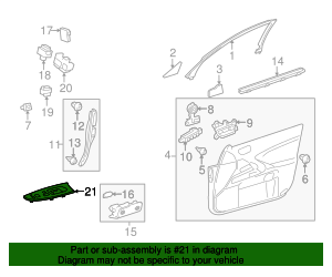 2012-2014 Lexus IS F Door Window Switch Bezel 74230-53410-B0 ...