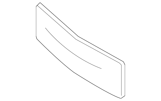 204-817-23-78 - License Bracket 2009-2011 Mercedes-Benz C 63 AMG ...
