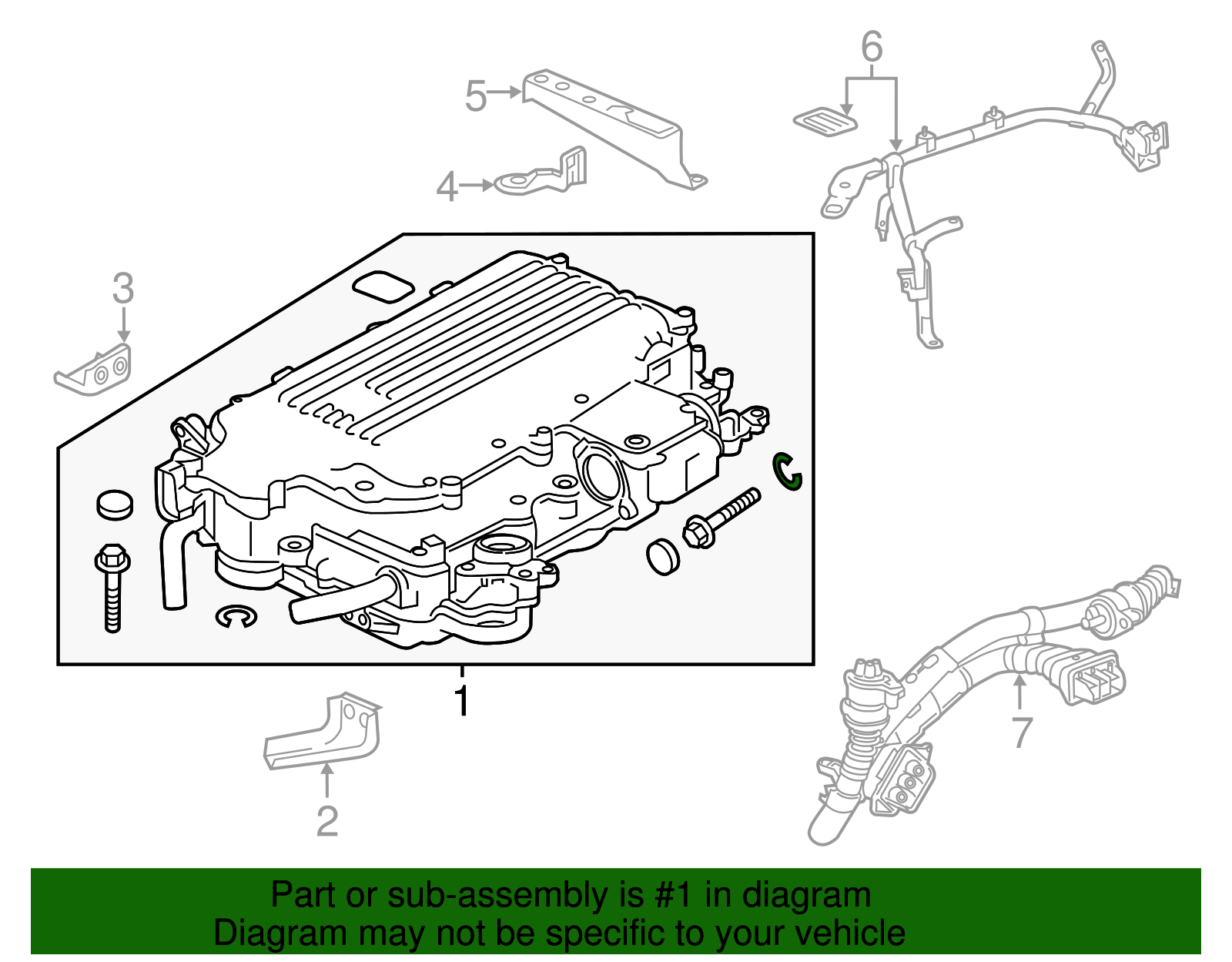 1B000-5K1-A07 - PCU Assembly - 2014 2015 Honda Accord | Genuine Honda Parts