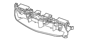 2013-2017 Cadillac XTS Front Bumper Fascia Lower Bracket 20929756 GM ...