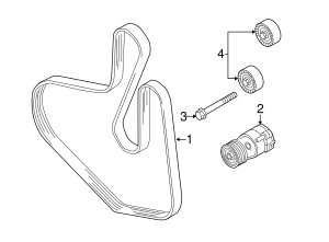 2006-2022 Volkswagen Belt Tensioner 022-145-299-L | OEM Parts Online