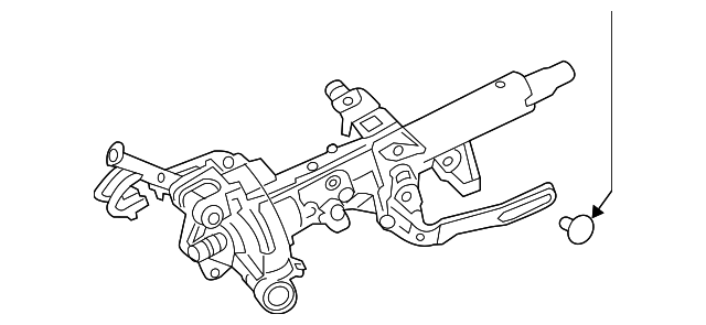 2020-2022 Toyota Corolla Column Assembly 4520A-02420 | Toyota Parts Center