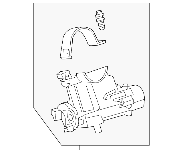 2019-2023 GM Ignition and Start Switch Housing 84990323 GM ...