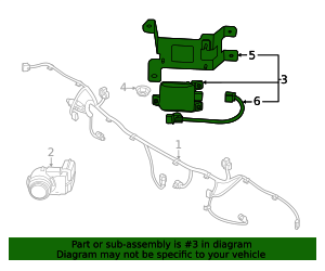 99150-K0100 - Blind Spot Radar 2020-2022 Kia Soul | Kia.Parts Store