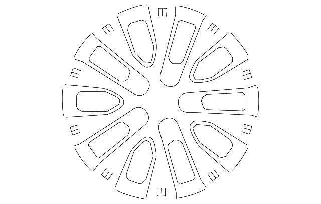 2019-2021 Kia Forte Wheel Cover 52970-M7000 | Retail Performance Auto Parts