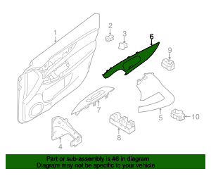 Handle Bezel | Melloy Nissan Parts