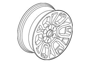 20937770 - Wheel 2015-2020 GMC | GMPartsNow