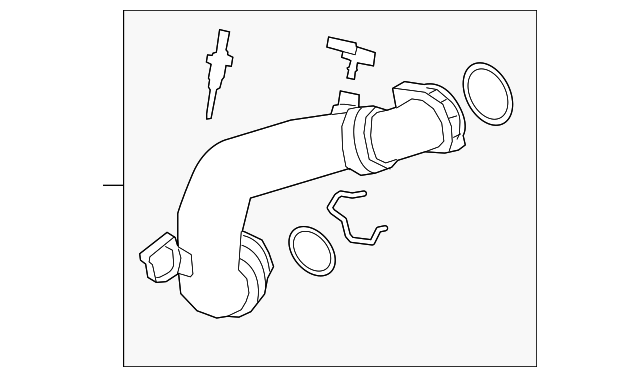 13718651066 - 2020-2025 BMW Air Tube (13-71-8-651-066) | BMW of South ...